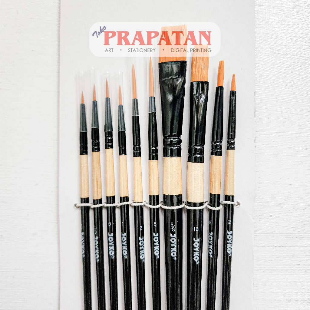 Jual Kuas Lukis Set Joyko BR | Paint Brush Set | Shopee Indonesia