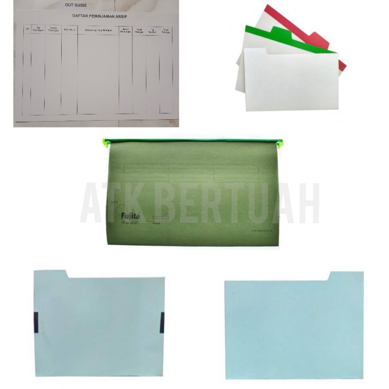 Jual HANGING FILE FOLDER GUIDE HANG MAP GANTUNG MAP ARSIP SEKAT ARSIP | Shopee Indonesia