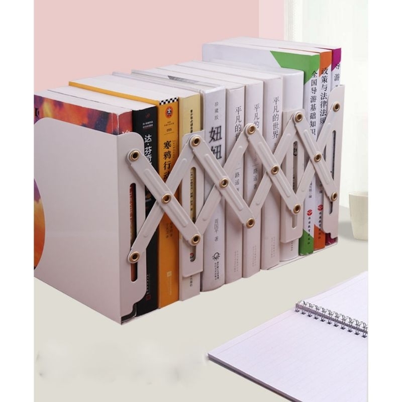 Jual Rak buku lipat minimalis rak buku lipat estetik book stand book ...