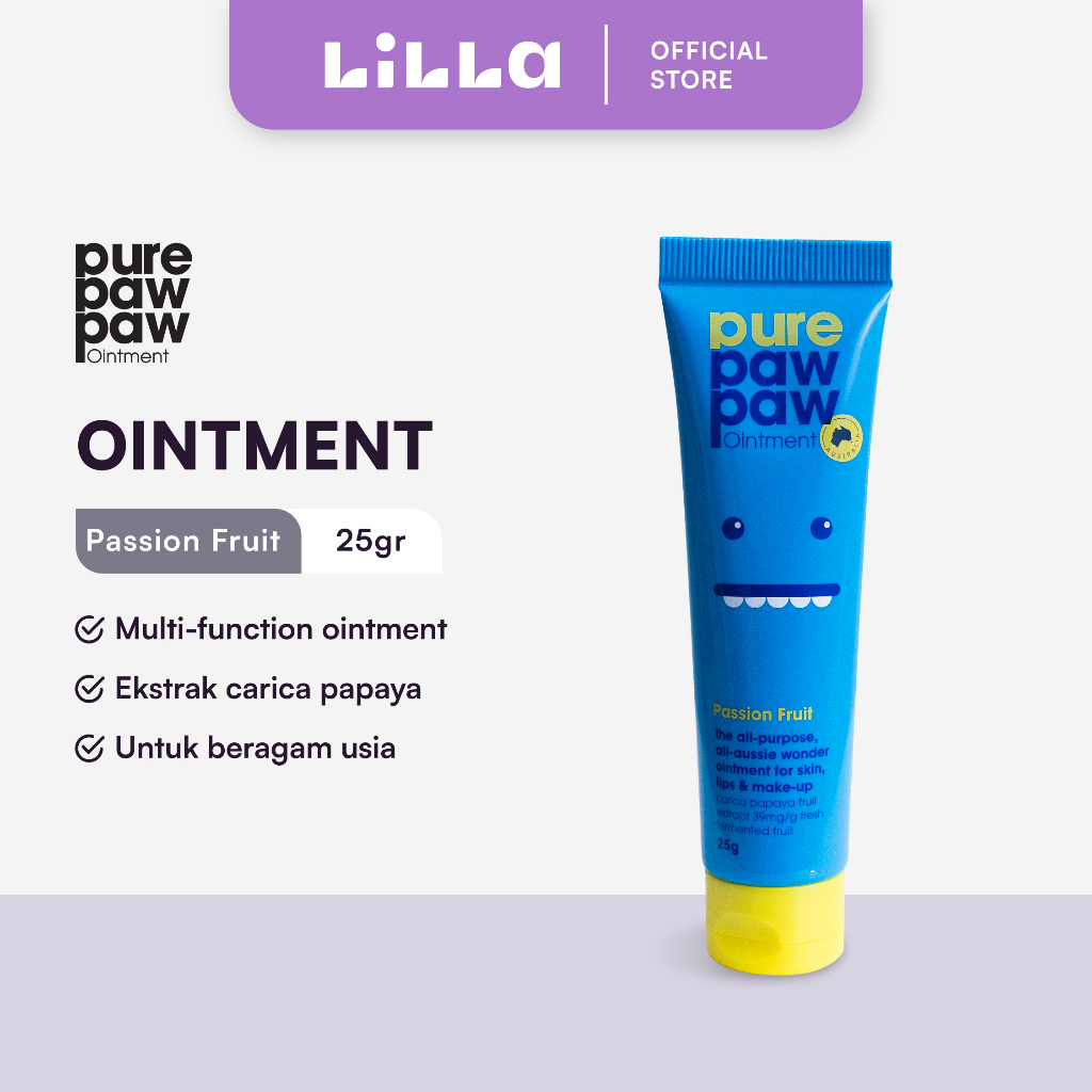 Jual Pure Paw Paw Ointment - Size - 25 gr, Variant - Passion Fruit ...