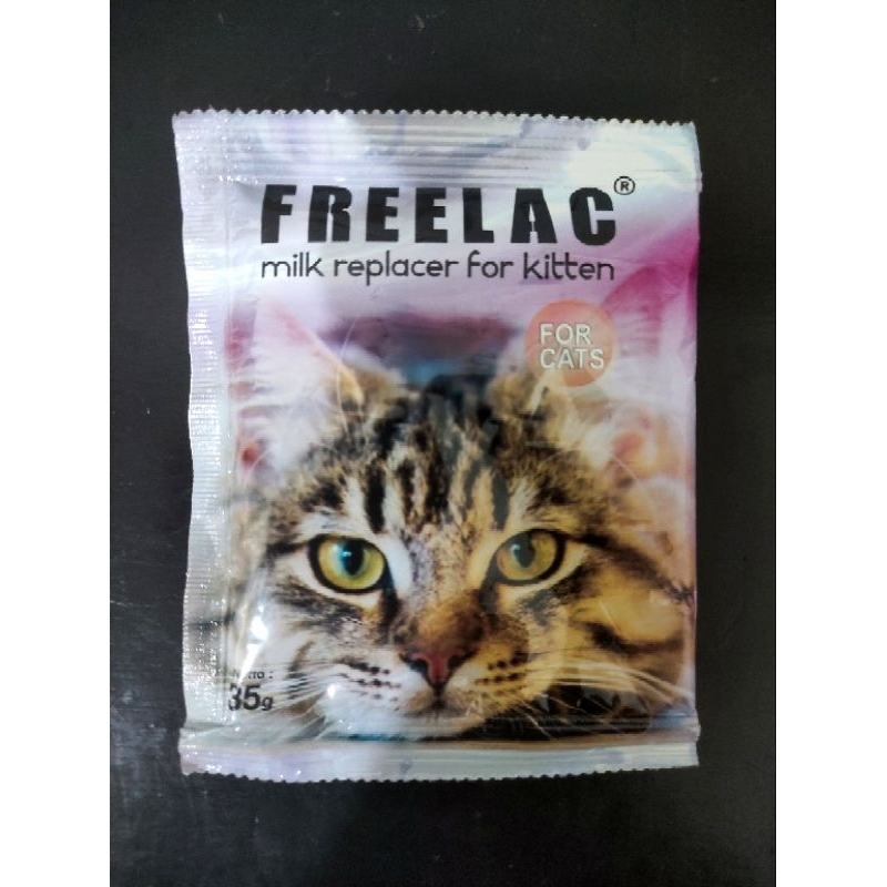 Jual Susu Kucing Alergi FREELAC Bebas Laktosa Milk Sachet 35gr Kitten ...