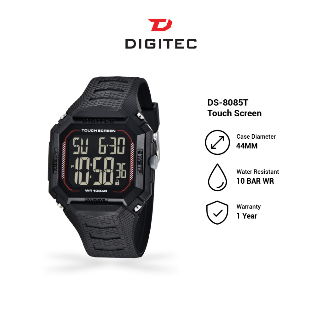 Jual Jam Tangan Pria Touch Screen DIGITEC DS-8085T | Shopee Indonesia