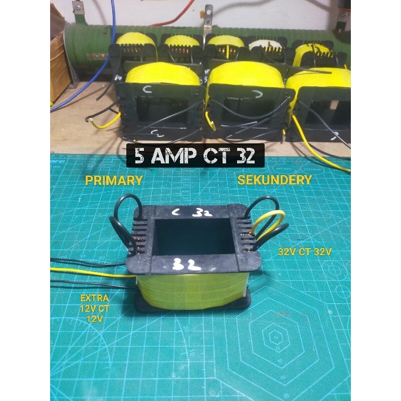 Jual Sepul lilitan coil trafo kotak 5A ct 32 murni tembaga | Shopee ...