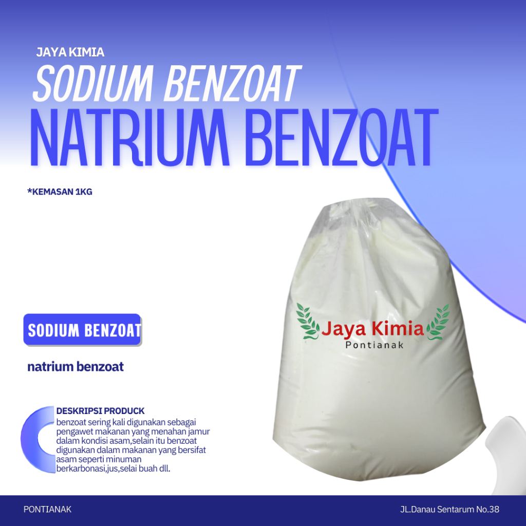 Jual NATRIUM BENZOAT/pengawet makanan/sodium benzoat 1kg | Shopee Indonesia