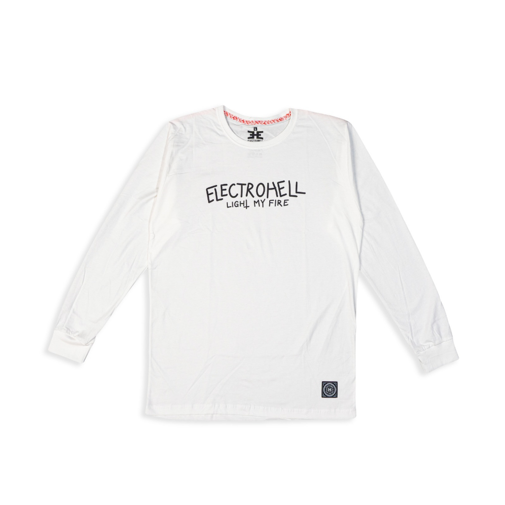 Jual ELECTROHELL | KAOS LENGAN PANJANG | MTSLS BURNREC WT | Shopee ...