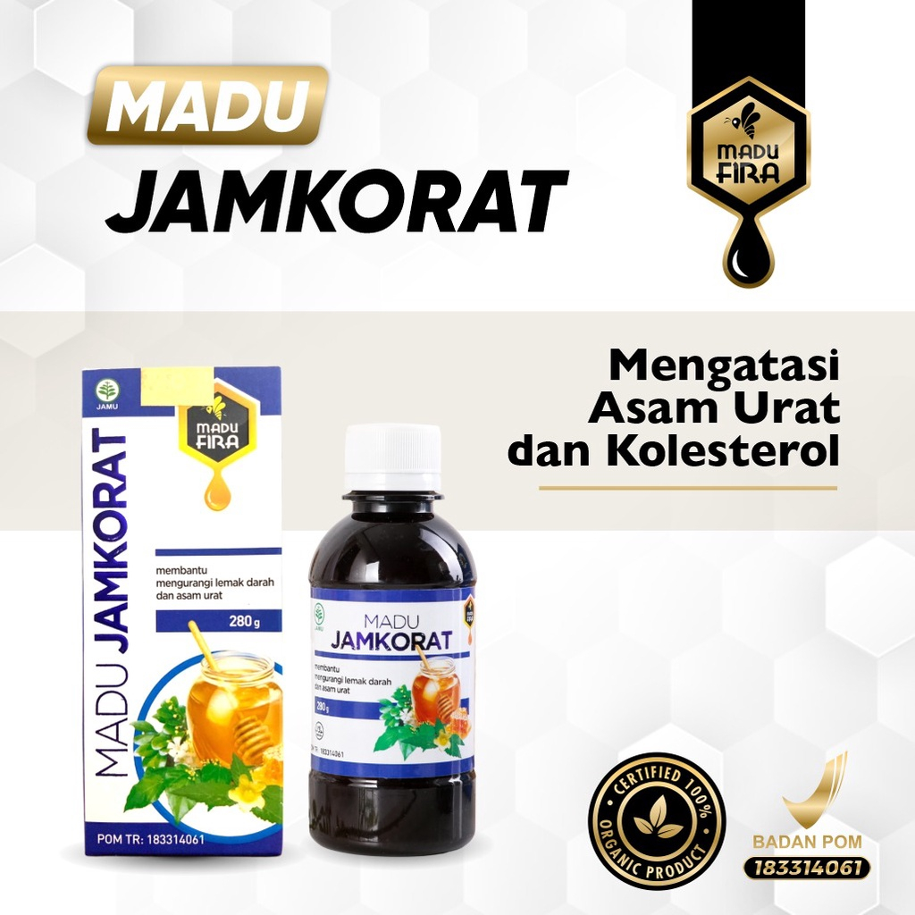 Jual Madu Jamkorat Obat Asam Urat Kolestrol Asli Madu Herbal Asam Urat ...