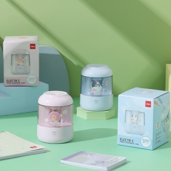 Jual DELI - RAUTAN PUTAR / PERUNCING MEJA / SERUTAN PENSIL ELECTRIC ...