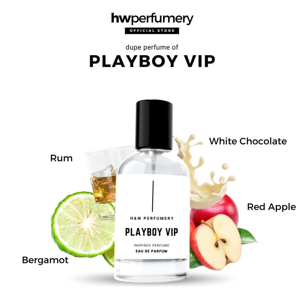 Jual PLAYBOY VIP - Parfum Aroma Amber inspired by HW Parfum | Shopee Indonesia