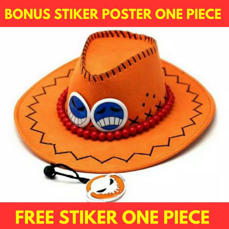 Jual Topi Portgass D Ace Anime One Piece | Shopee Indonesia