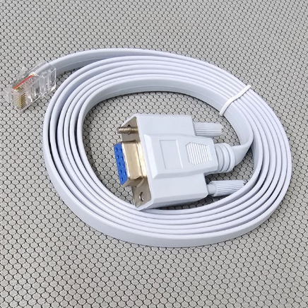 Jual Kabel / Cable Console / Konsol Cisco RS232 (DB9F) To RJ45 1.8 ...