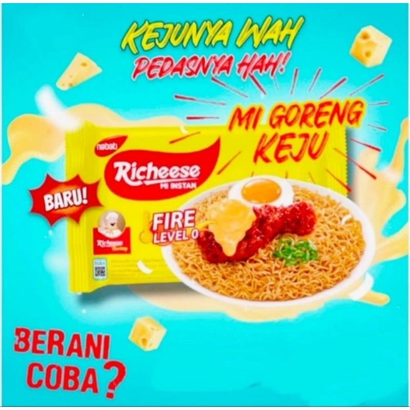 Jual Mie Goreng Keju Recheese Nabati | Shopee Indonesia