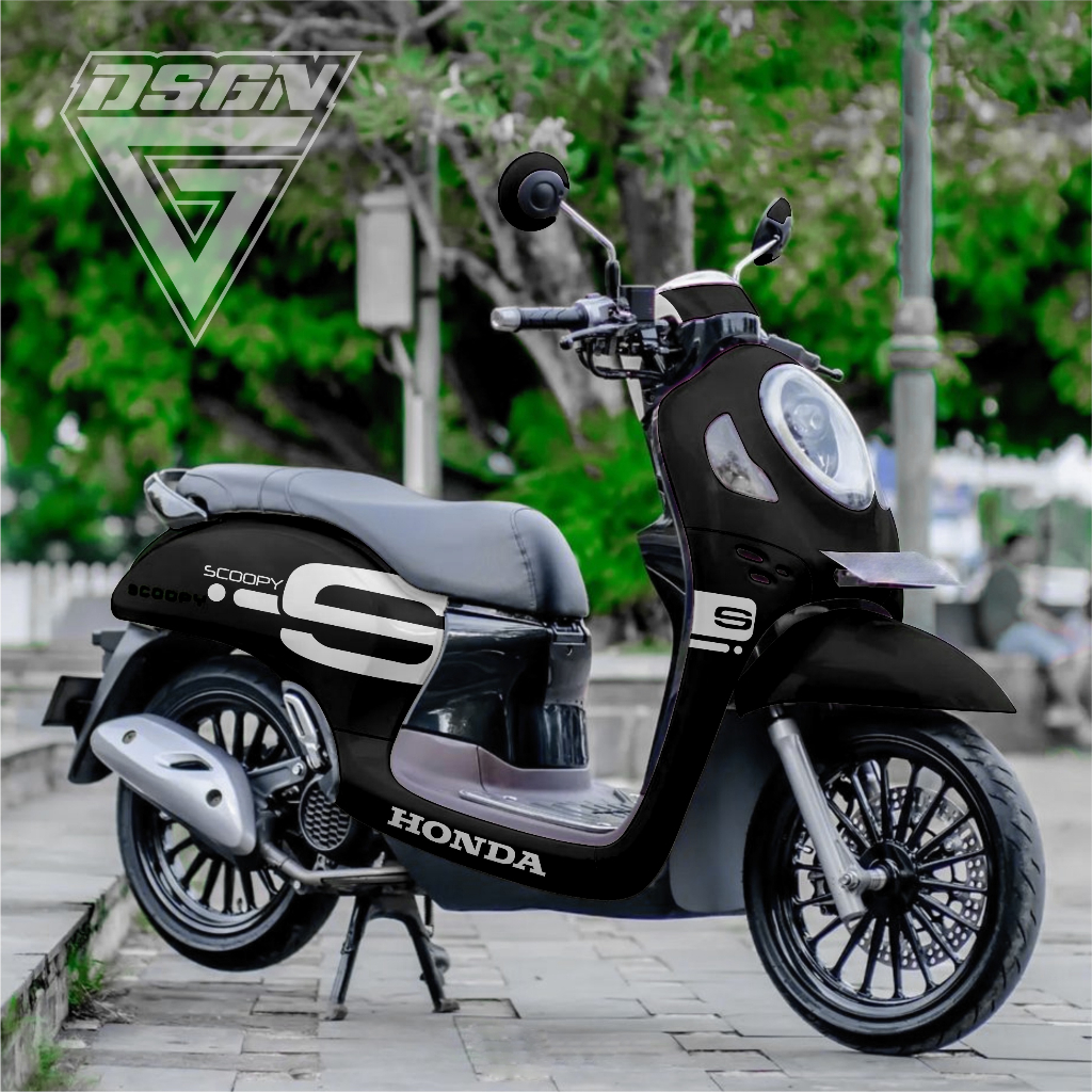 Jual Decal scoopy full body Stiker Full Blok Decal Scopy Dekal Stiker scopy New Fi S Simpel free ...