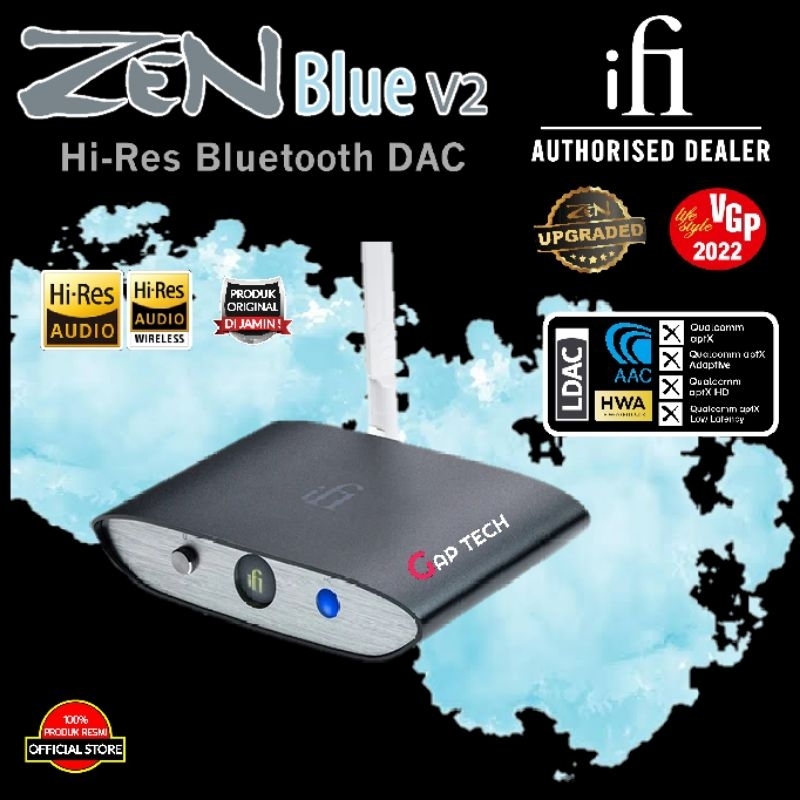 Jual iFi Zen Blue V2 High-resolution Bluetooth DAC Original | Shopee ...