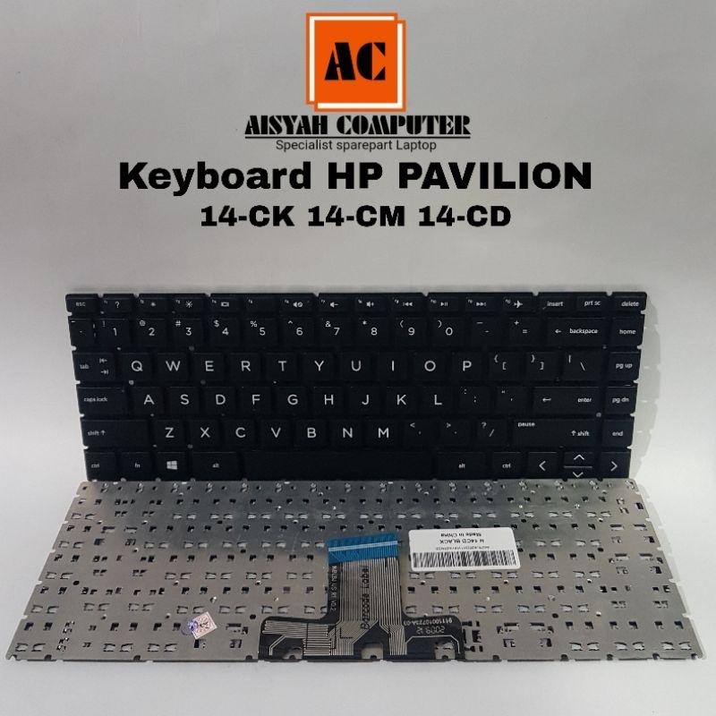 Jual Keyboard HP PAVILION 14-CK 14-CM 14-CD - BLACK (Socket pendek ...