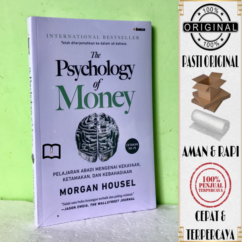 Jual Buku The Psychology Of Money Soft Cover - Pelajaran Abadi Mengenai ...