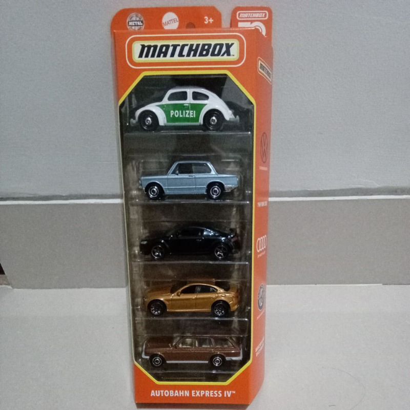 Jual autobahn express IV matchbox 62 volkswagen beetle/mercedes benz ...