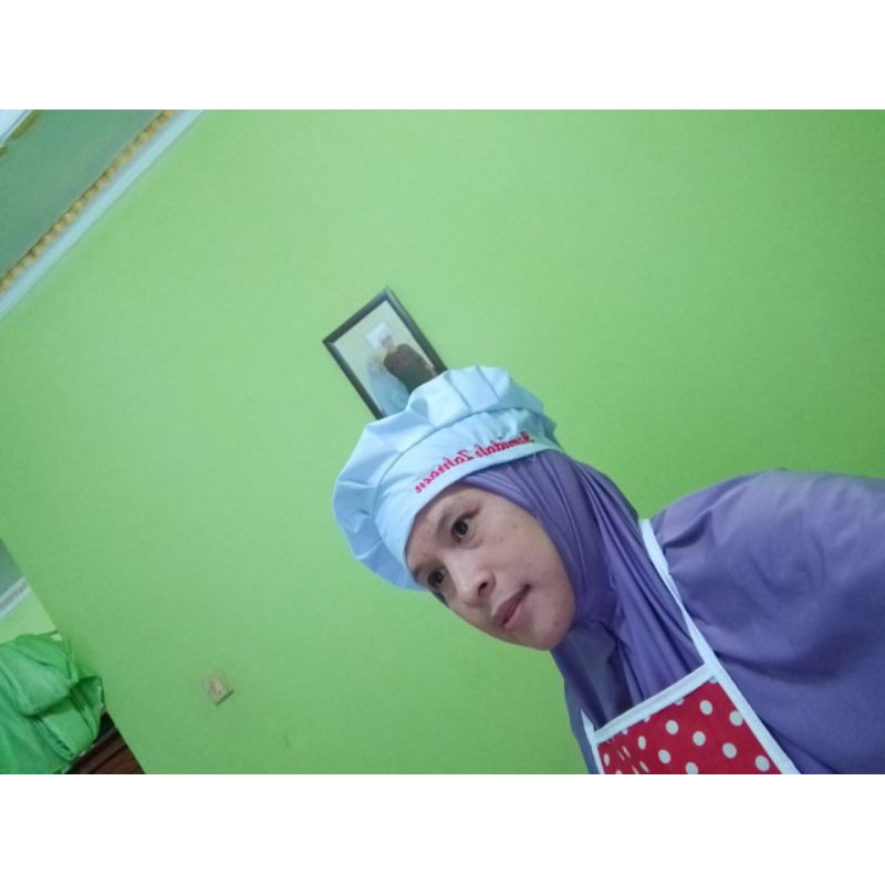 Jual TOPI CHEF MODERN//TOPI KOKI ELEGAN//AKSESORIS KOKI// CELEMEK CHEF ...