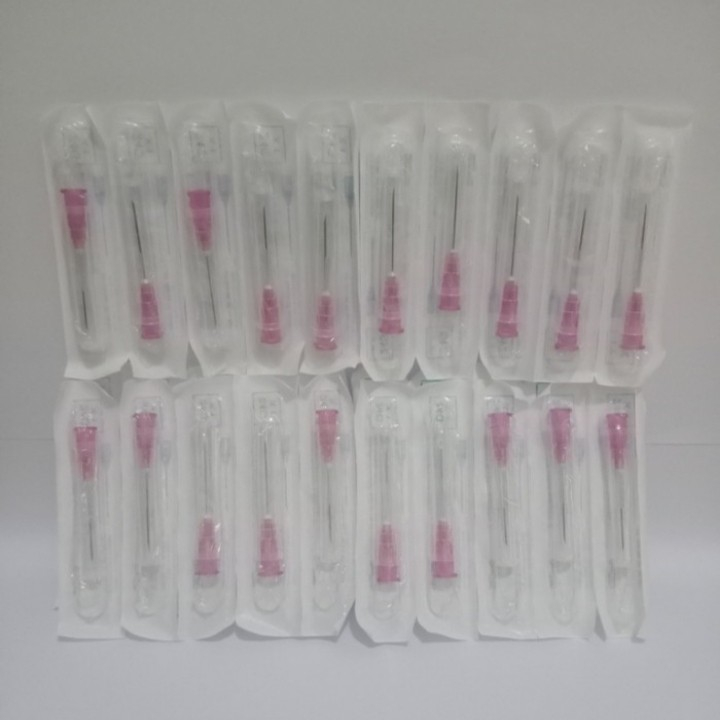 Jual Needle 18 23 24 25 26 27G 30G Jarum Suntik Disposable Nedle refill ...