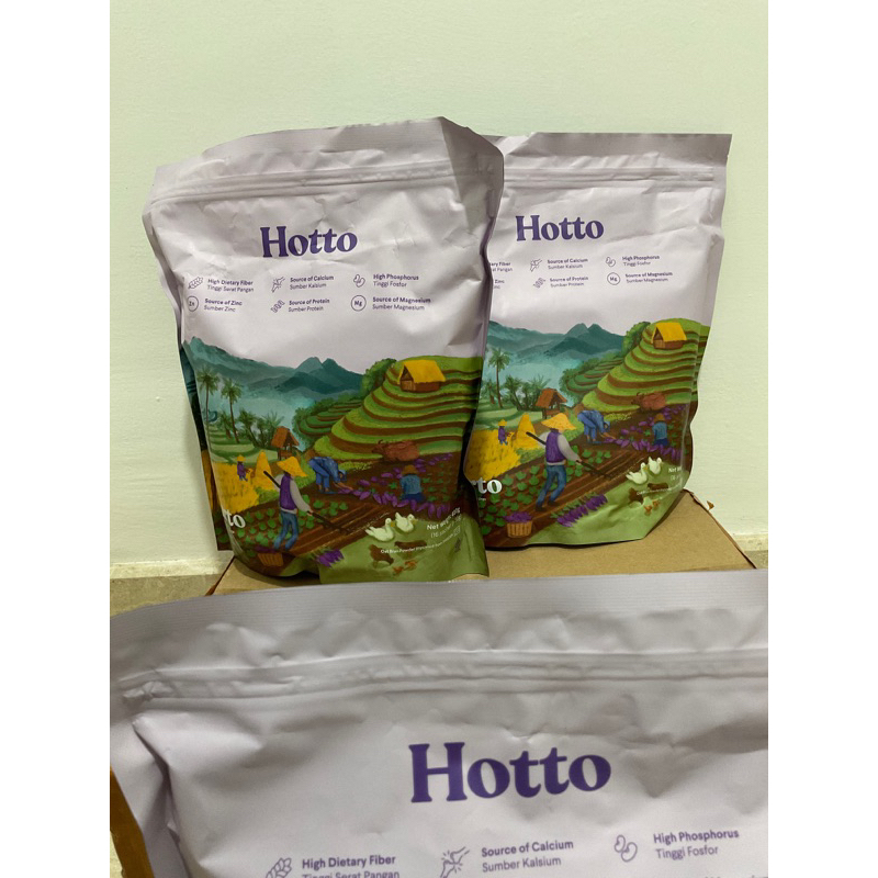 Jual hotto purto purple potato oat multigrain 16 sachet | Shopee Indonesia