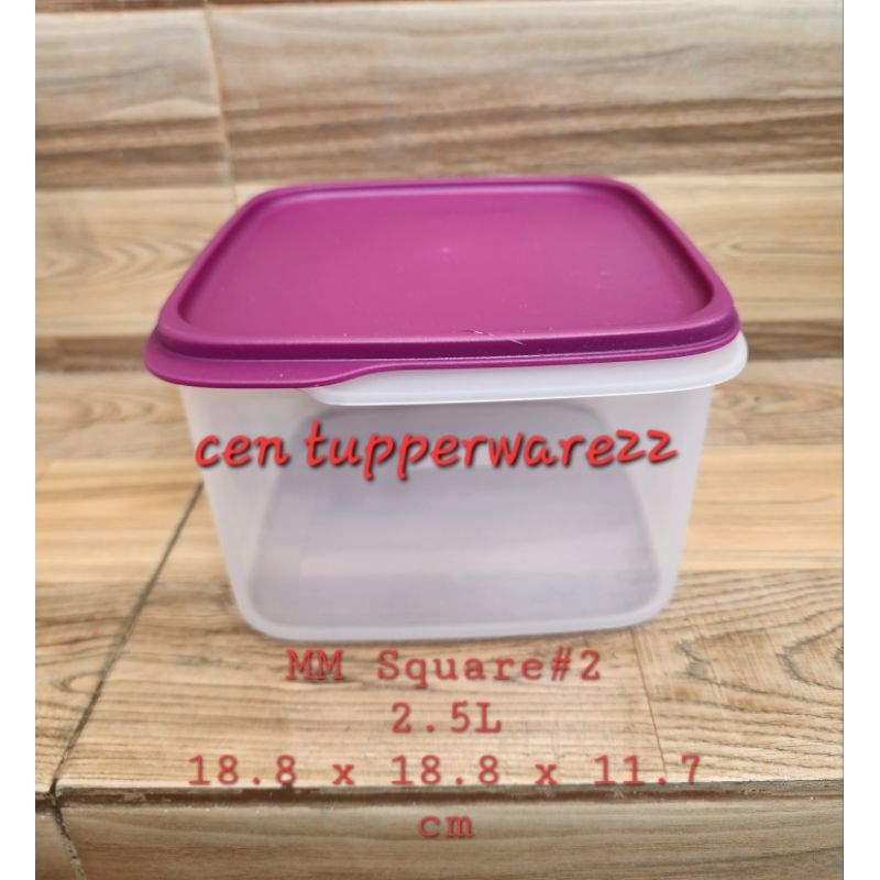 Jual SALE 50% Tupperware Aneka Smart Saver Square Box Toples cek varian ...