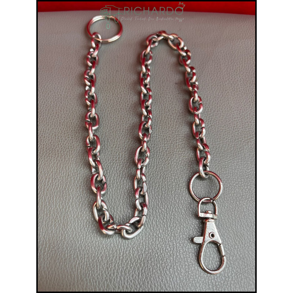 Jual Rantai Titanium Pengaman Dompet HipHop Punk Model Jangkar Kapal ...