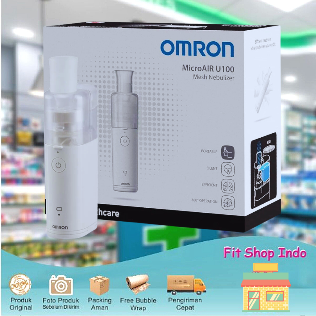 Jual Omron Mesh Nebulizer Portable (Portabel) | Shopee Indonesia