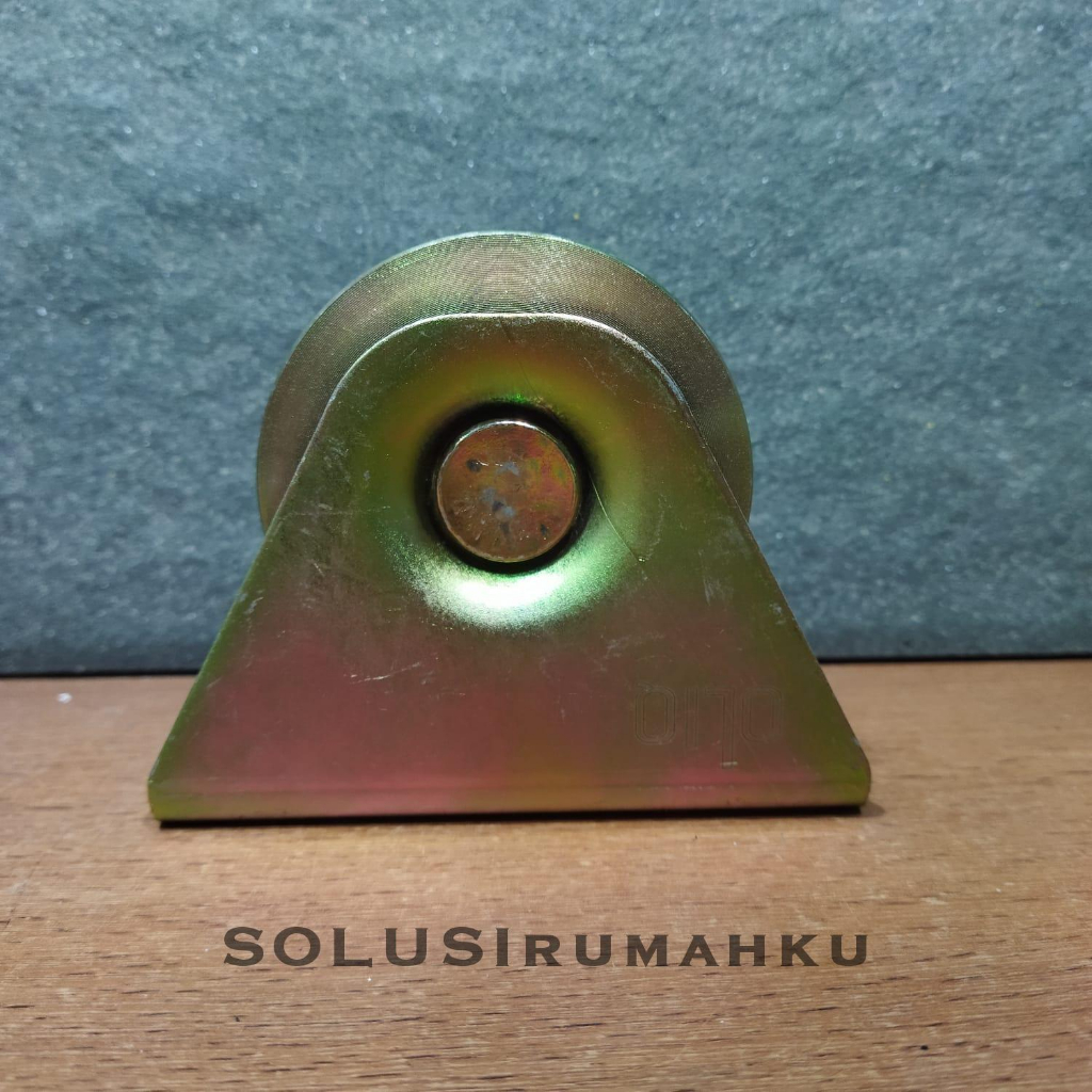 Jual Roda Pagar Besi Kuningan 7 cm "U" Rel Besi Beton Behel / As ...