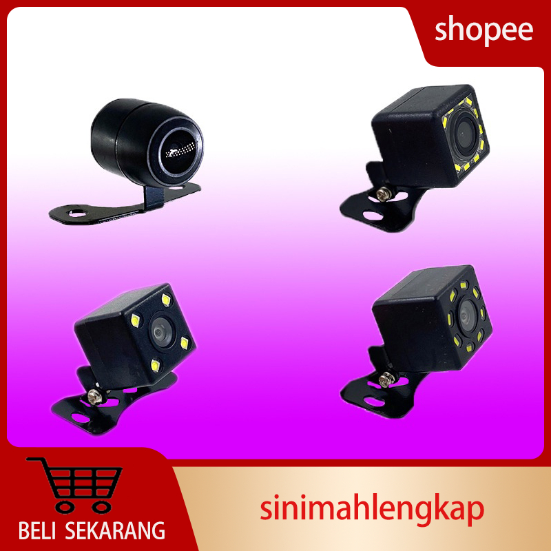 Jual Camera Mundur Kamera Mundur 12LED Universal Parkir Mobil Dengan LED Car Rear View Camera ...