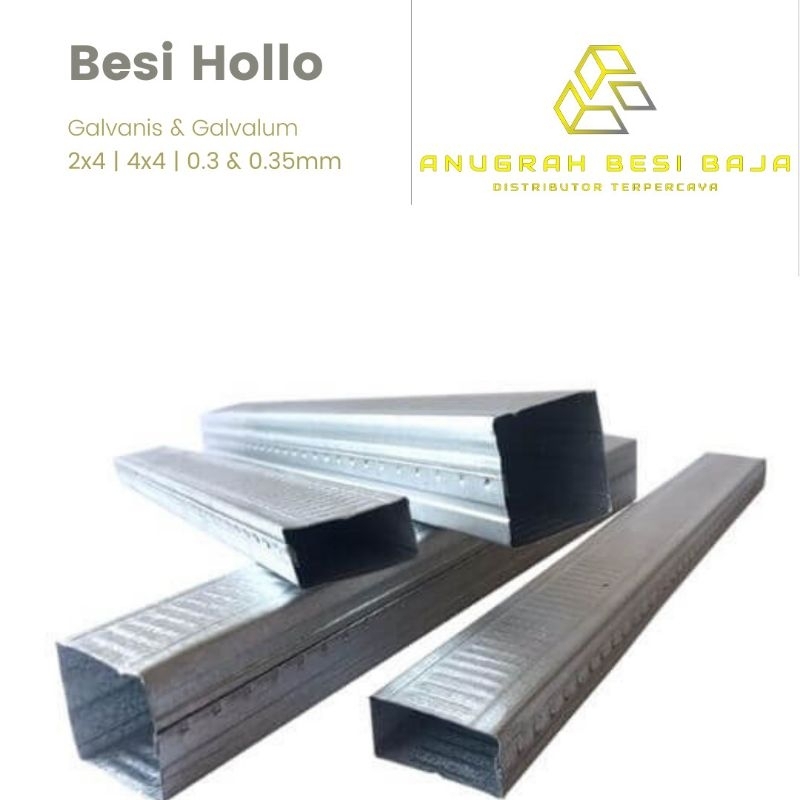 Jual Holo/Hollow/Hollo Plafon/Gypsum Rangka Galvalum 2x4 | 4x4 0.3 - 0. ...