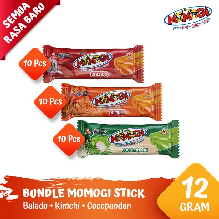 Jual Momogi Snack 1000an [10sachet/Pack] | Shopee Indonesia