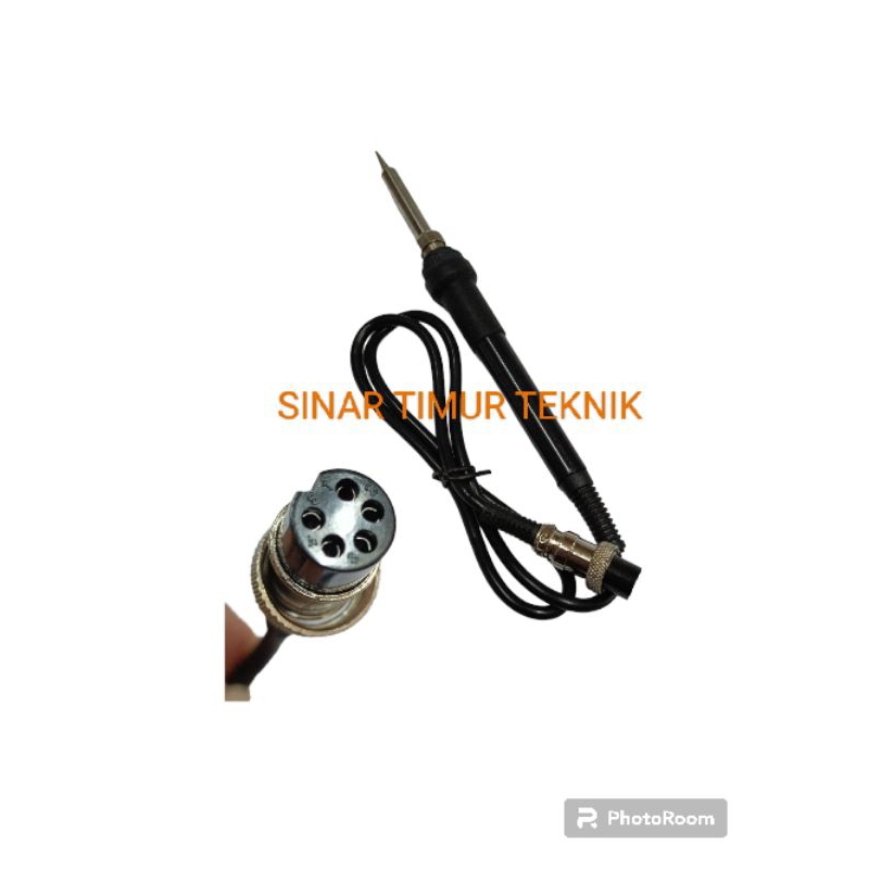 Jual Gagang solder station kepala solder temperature 936 5pin model cewek model female set ...