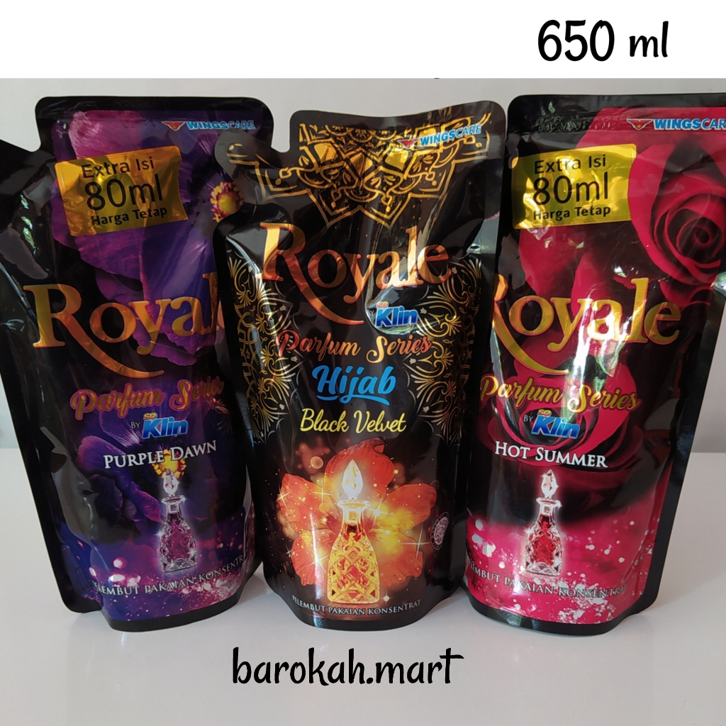 Jual Soklin Royale Softener Black Velvet, Hot Summer, Purple Dawn, Pink ...