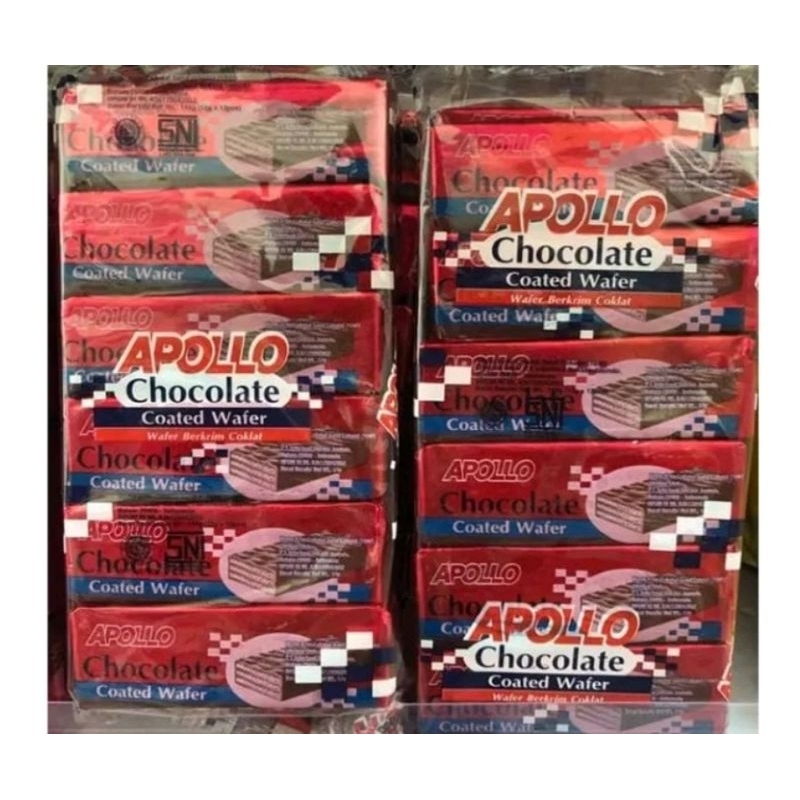 Jual Wafer Apollo coklat/susu 144g(isi 12pcs) | Shopee Indonesia