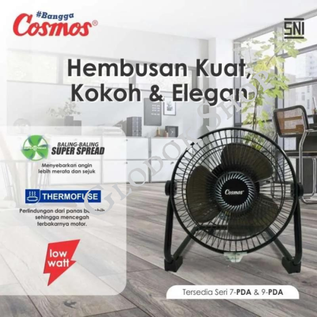 Jual COSMOS Desk Fan Kipas Angin Meja 9 Inch 9-PDA BATAM | Shopee Indonesia