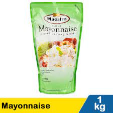 Jual SAUS MAYO MAESTRO MAYONAISE ORIGINAL 1 KG MAYONES DRESSING BUMBU ...