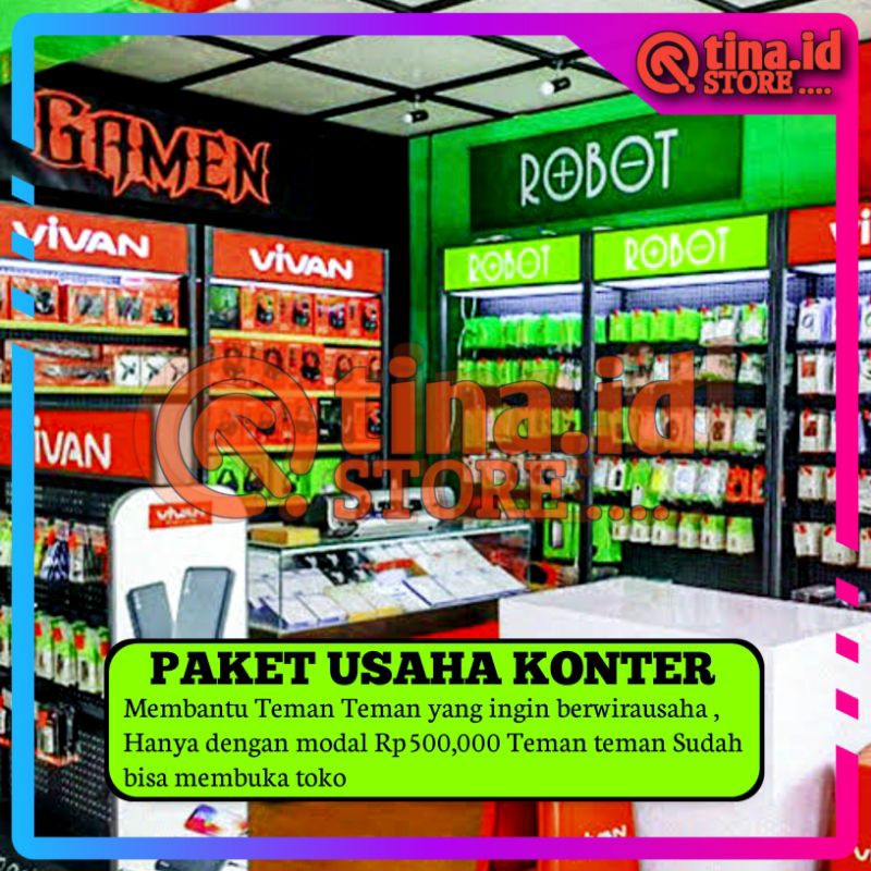 Jual PAKET USAHA KONTER ACC HP MURAH CUMA 500K DAPAT 103PCS AKSESSORIES ...