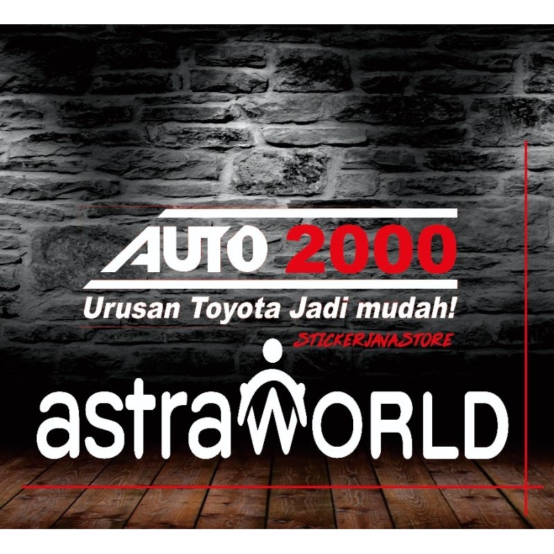 Jual STIKER MOBIL STIKER AUTO 2000 & ASTRAWORLD | Shopee Indonesia