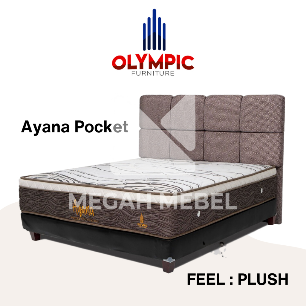 Jual Olympic Springbed Tipe Ayana Pocket Spring with Euro Top | Shopee ...