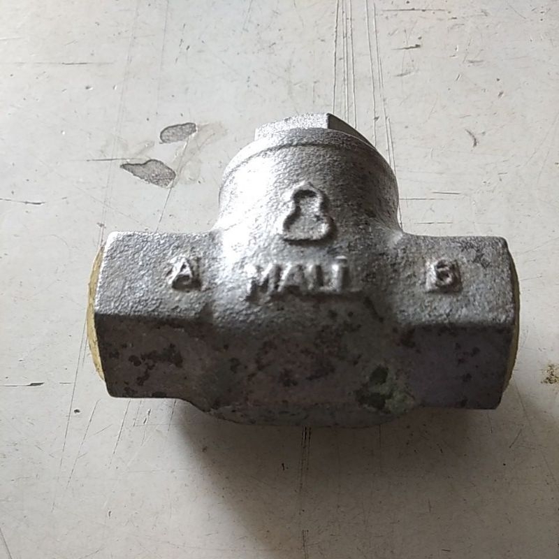Jual check valve 3/4 MM 10 K mall besi | Shopee Indonesia