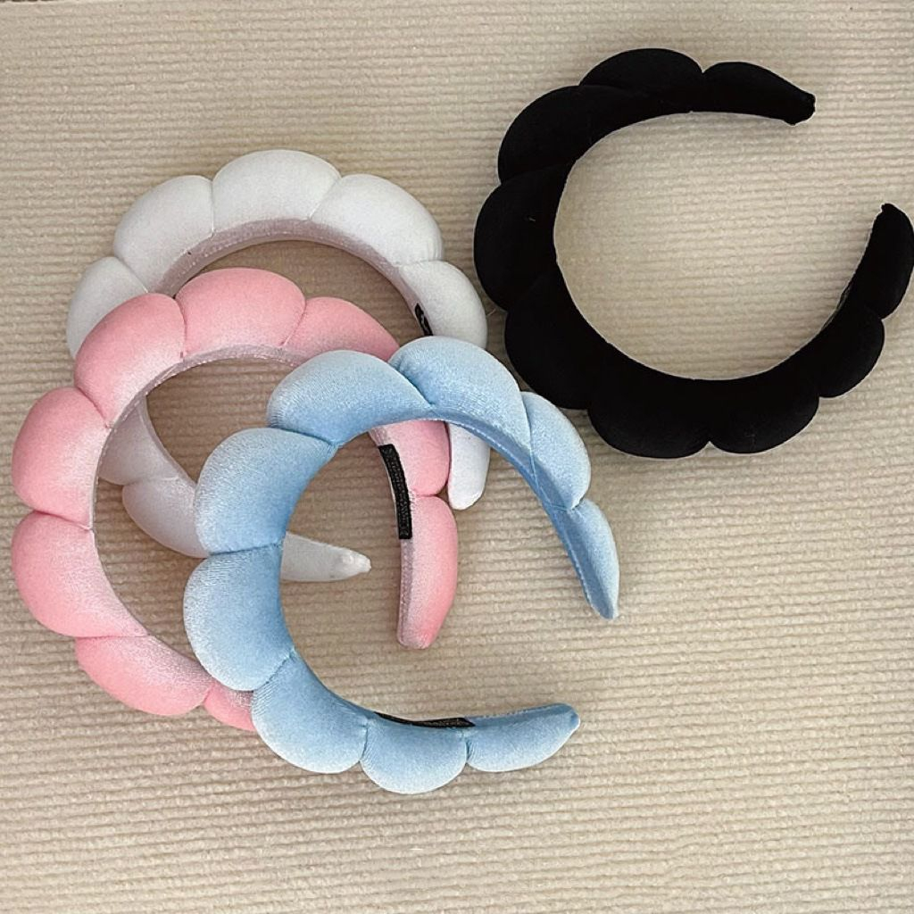 Jual BD0149 Bando Shell Trendy Viral Warna Shell Aksesoris Rambut Cloud ...