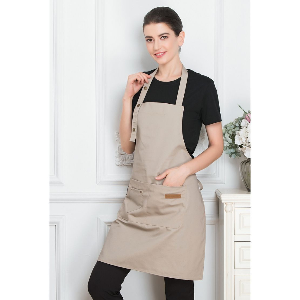 Jual Apron Barista Korean Style Celemek Pria Wanita Celemek Anti Air ...