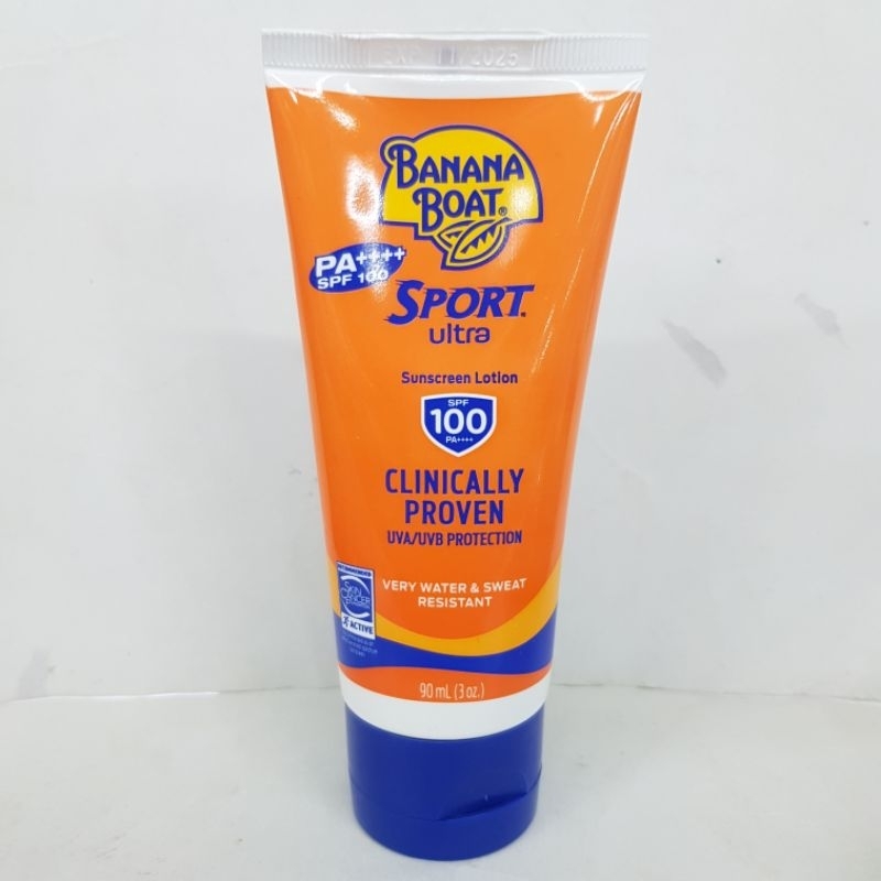 Jual Banana Boat Sport Ultra SPF 100 sunscreen lotion sunblock 90 ml ...