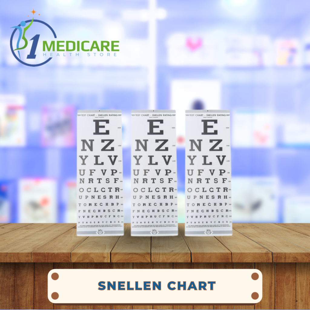 Jual Snellen Chart / Bagan Test Ketajaman Mata / Kertas test mata ...