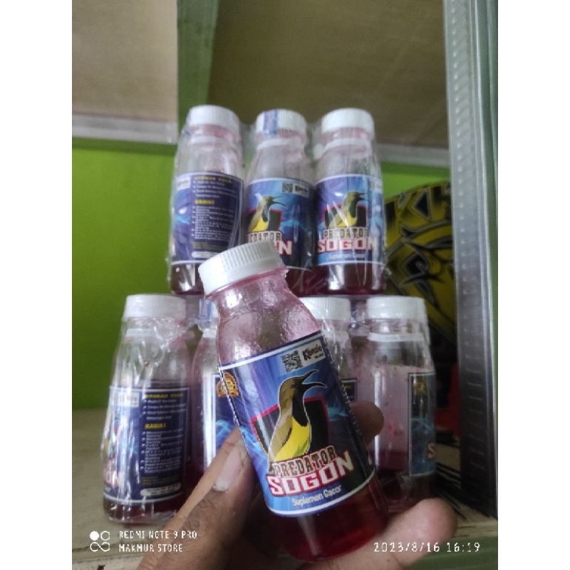 Jual predator sogon doping sogon doping sogon juara nektar sogon ...