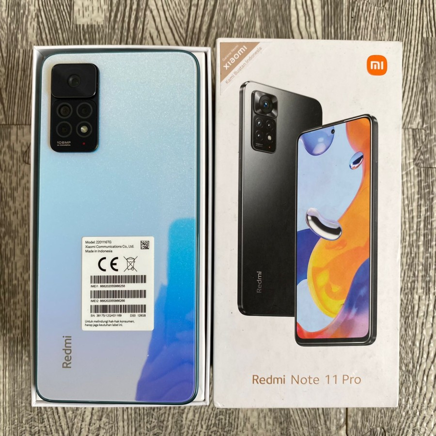 Jual Redmi Note 11 Pro 6/128GB 8/128GB Second Fullset Bergaransi ...