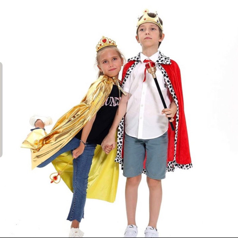 Jual set king set queen costume cosplay halloween | kostum raja dan ...