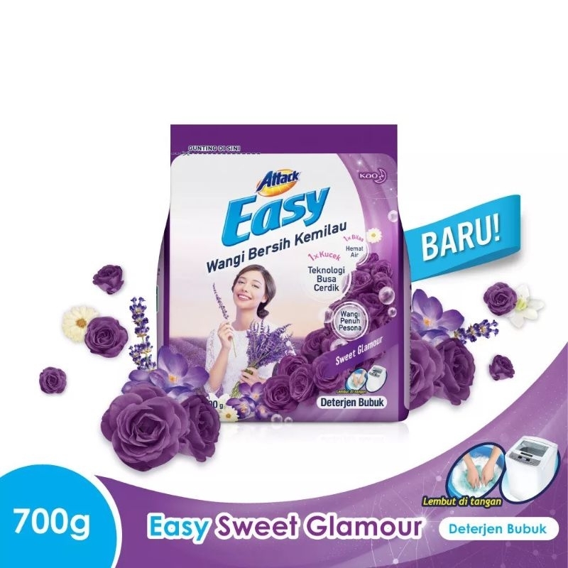 Jual Attack easy deterjen bubuk 700gr | Shopee Indonesia