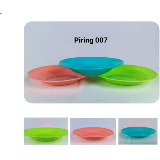 Jual Piring sambal / Piring plastik kecil / Piring saji / Piring 007 ...