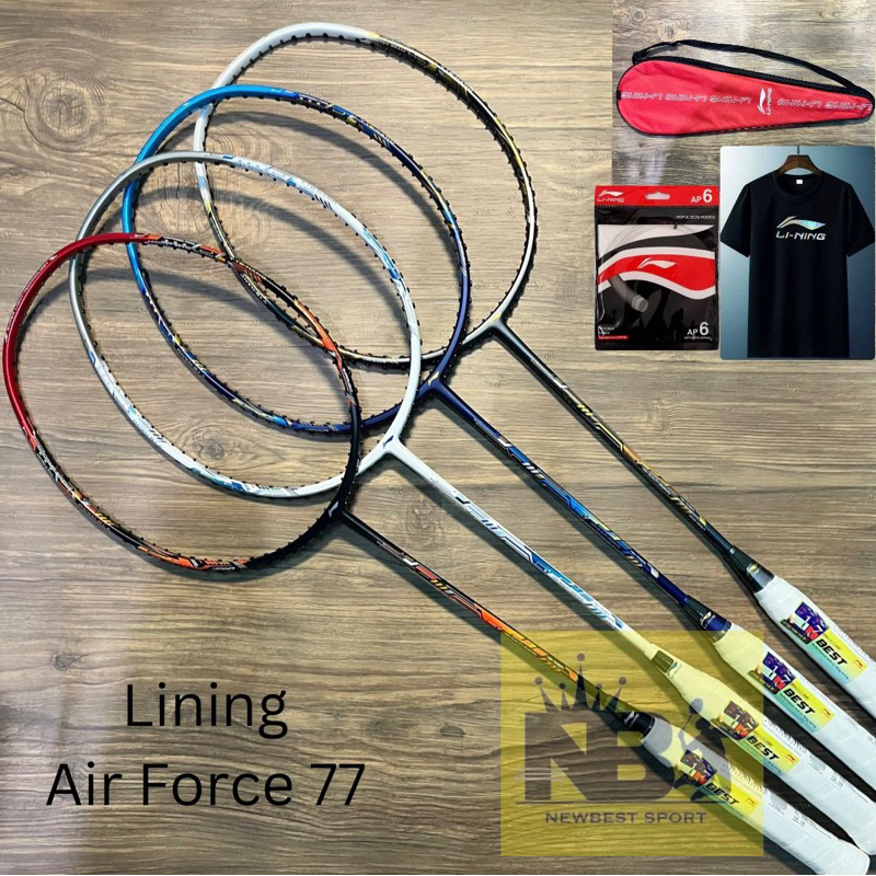 Jual RAKET LINING AIR FORCE 77 ORIGINAL | Shopee Indonesia