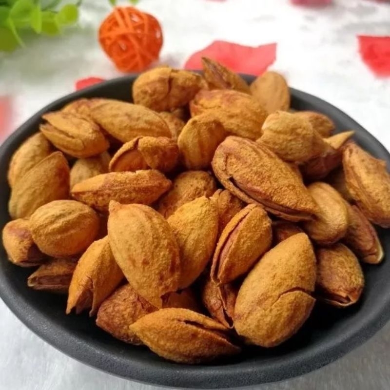 Jual Kacang Almon cangkang Roasted Rasa Susu isi 100grm | Shopee Indonesia